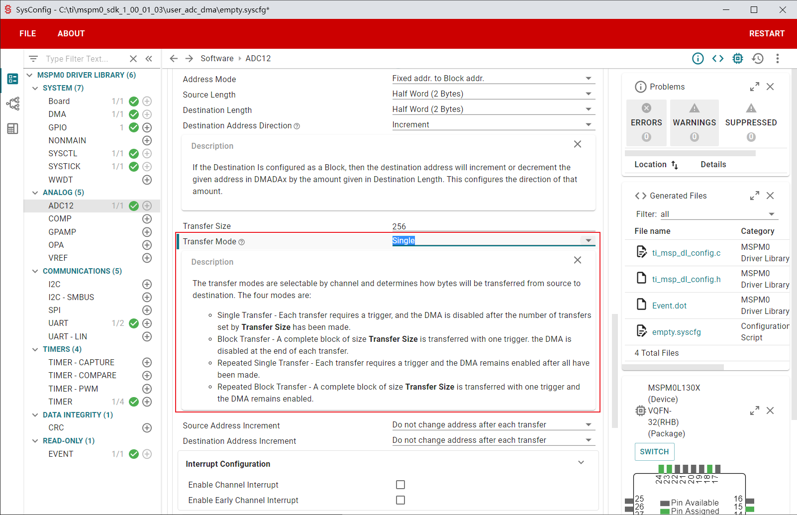 MSPM0学习,ADC定时器触发,DMA搬运 - jiongsheng